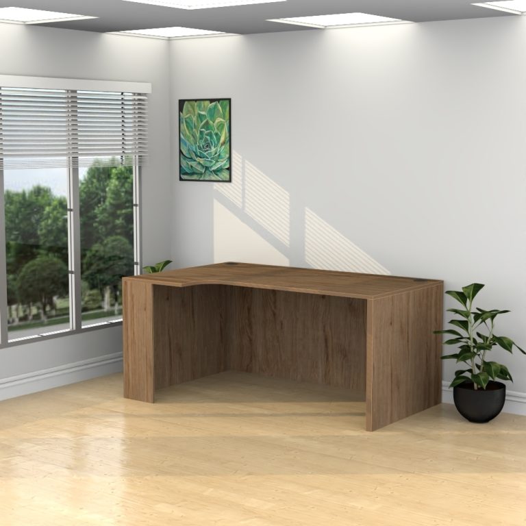 36" x 72" Extended Corner (LEFT OR RIGHT) Credenza - Various Color - Xenali